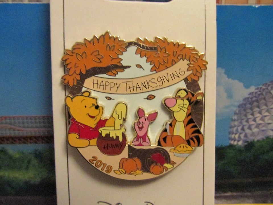 2019 Disney Thanksgiving Day Limited Edition Pin - Winnie the Pooh ...