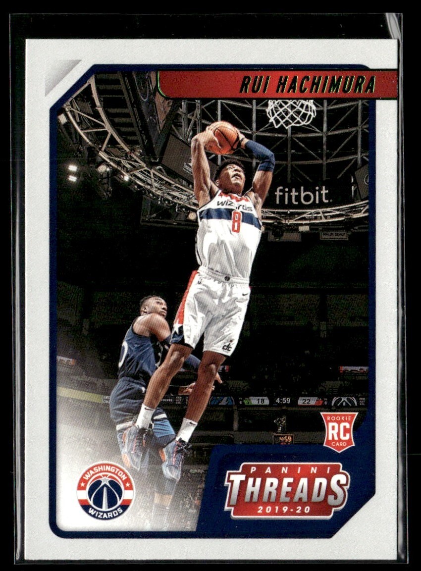 2019-20 PANINI THREADS RUI HACHIMURA RC WASHINGTON WIZARDS #87 | eBay