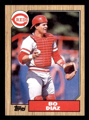 1987 Topps Baseball #41 Bo Diaz NM or better *cc1 | eBay
