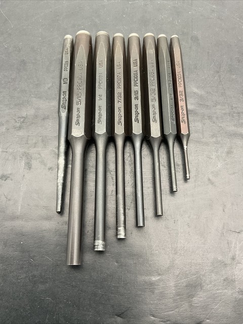 Snap-on 7pc Pin Punch Set PPCD70BK for sale online | eBay