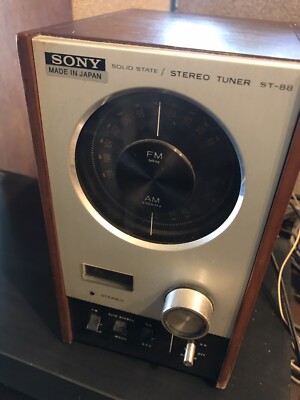 Sony ST-88 Solid State FM/AM Stereo Radio Tuner HiFi Separates | eBay UK