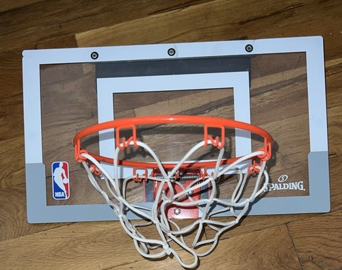Spalding NBA Slam Jam mini over the door basketball hoop | eBay