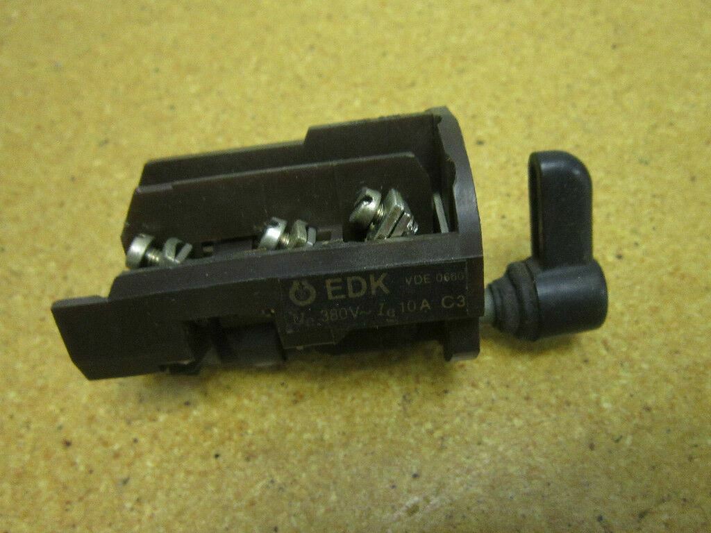 EDK VDE 0660 Selector Switch 380V 10A | eBay