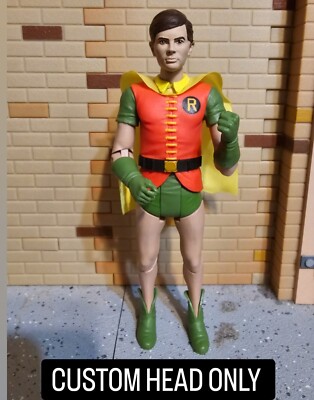 McFarlane Toys Retro Batman 66 Custom Unmasked Robin Head 787926150339 ...
