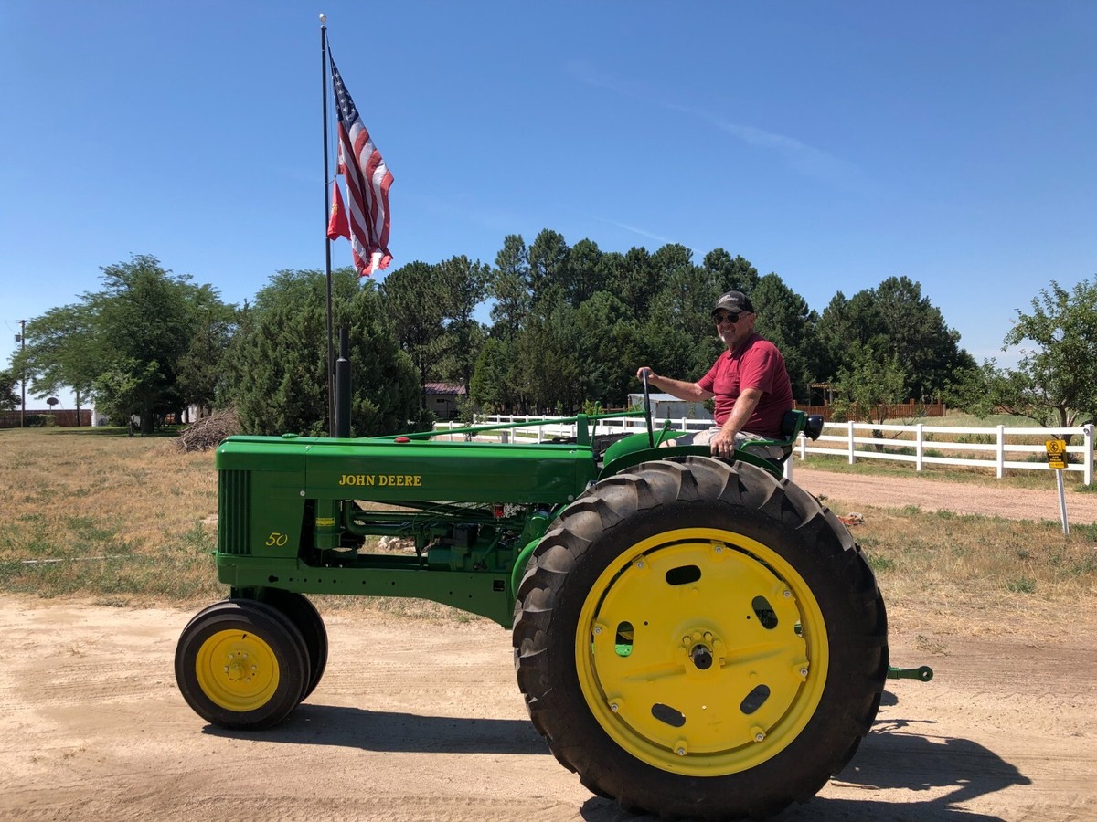 Antique John Deere Tractors Sale Dan Gillingham 1946 John Deere LA