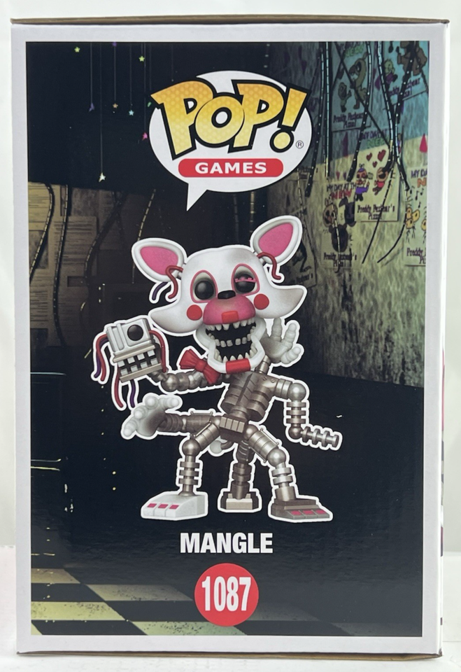 Funko Pop! Super 6" Five Nights at Freddy's - Mangle FNAF #1087 Vinyl ...