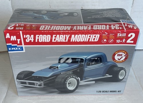 Vintage AMT ERTL 34 Ford Coupe Early Modified Model KIT 1/25 Scale ...