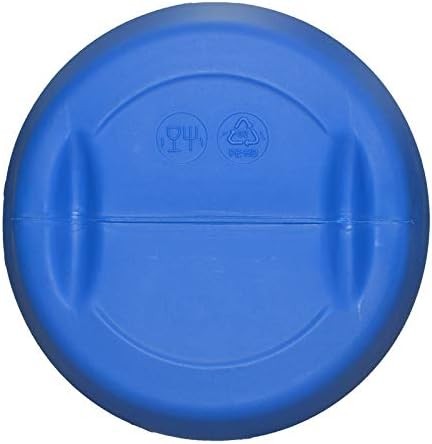 ITP Packaging 30 Litre Plastic Blue Open Top Storage Barrel Drum Keg ...
