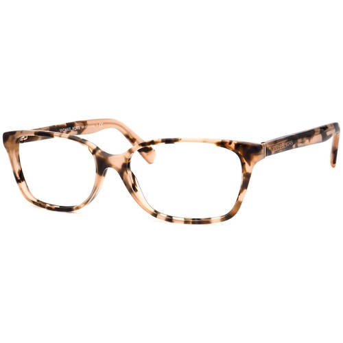 Michael Kors Eyeglasses MK 4039 (India) 3026 Rose Havana Square Frame ...