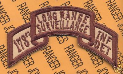 173 Inf Det LRS Airborne Ranger 42nd Div RIARNG patch D | eBay