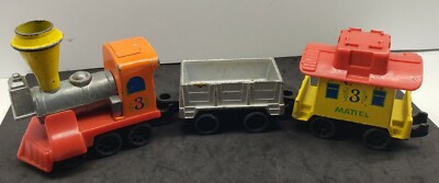 Vintage Mattel First Wheels Railroad Train Play Set Pieces 1980 | eBay