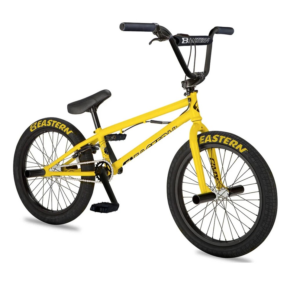 Eastern 20" BMX Orbit Bicycle Freestyle Bike 3 Piece Crank Yellow NEW ...