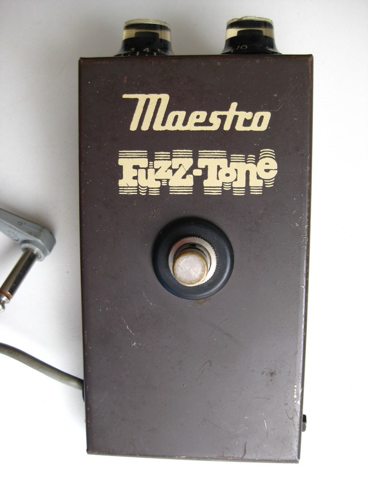 Vintage 1965 Maestro FZ-1A Fuzz Tone by Gibson Fuzz Guitar Effect Pedal ...