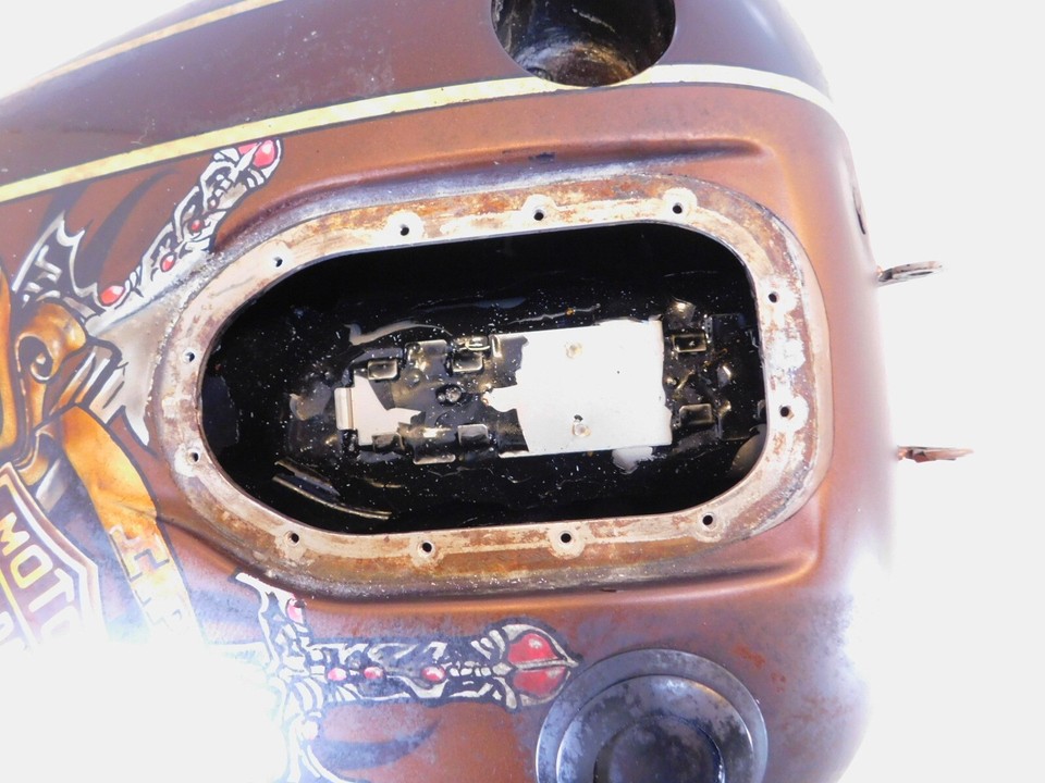 2006-2008 Harley-Davidson Dyna FXDL Low Rider & Super Glide Custom Fuel ...