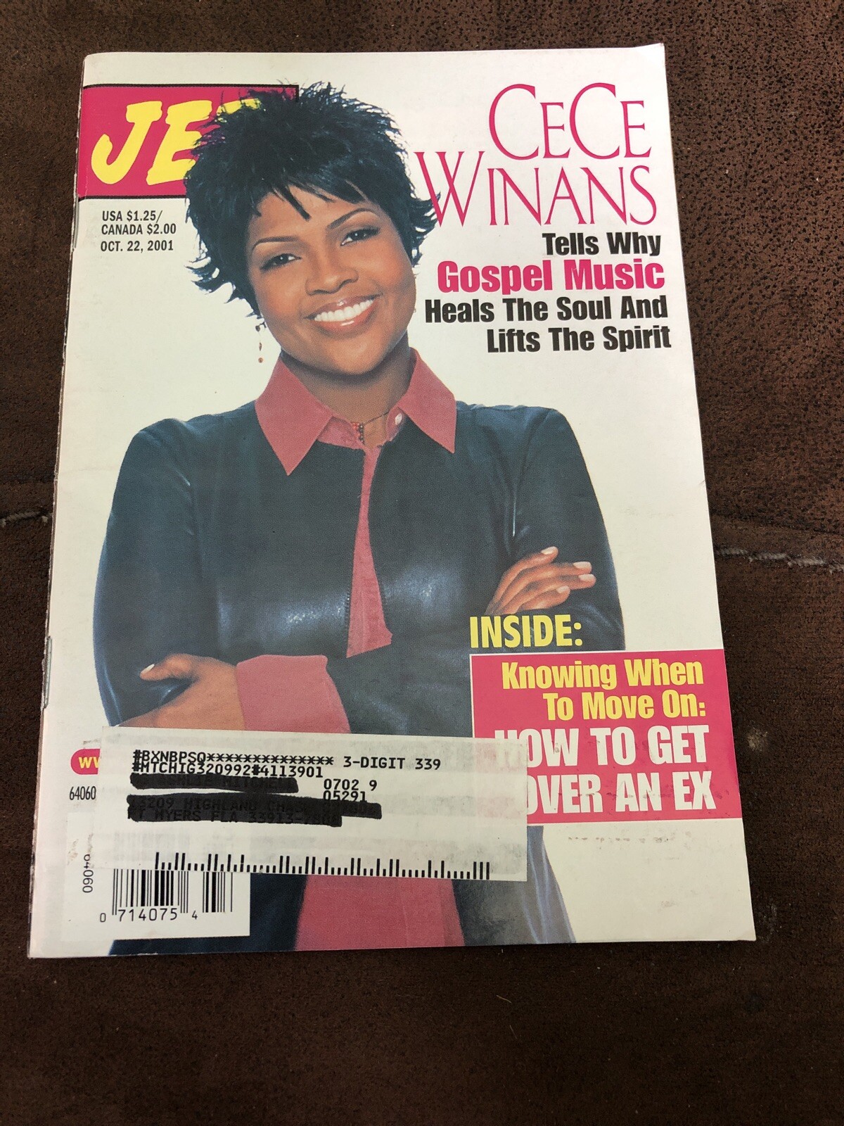 Jet Magazine October 22 2001 CeCe Winans Gospel Music 071117nonjhe | eBay