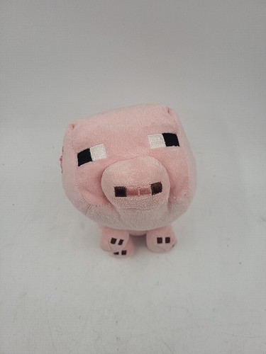 Mojang Minecraft Pig Plush Minecraft Pig Plush 6” Stuffed Animal Toy | eBay
