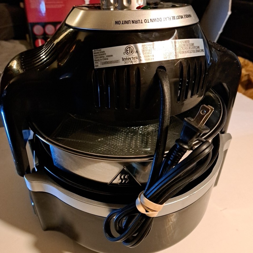 Cooklite Air Fryer With Extender Ring 9349 Intertek 1000 W. Barely Used ...