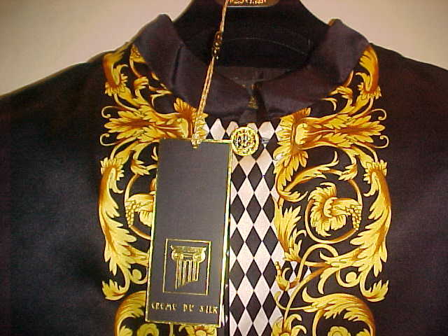 NWT MENS 100% SILK LINED JACKET CREME DE SILK WEDDING,FORMAL ...