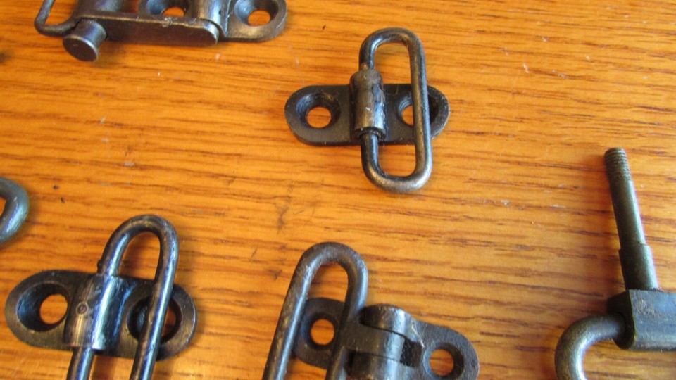 Lot of Vintage WWII 98 Mauser Rifle Swivels | eBay