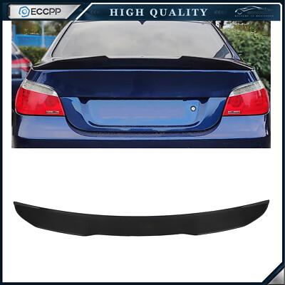 For 2004-2010 BMW 5 Series E60 M5 Sedan PSM STYLE Carbon Fiber Spoiler ...