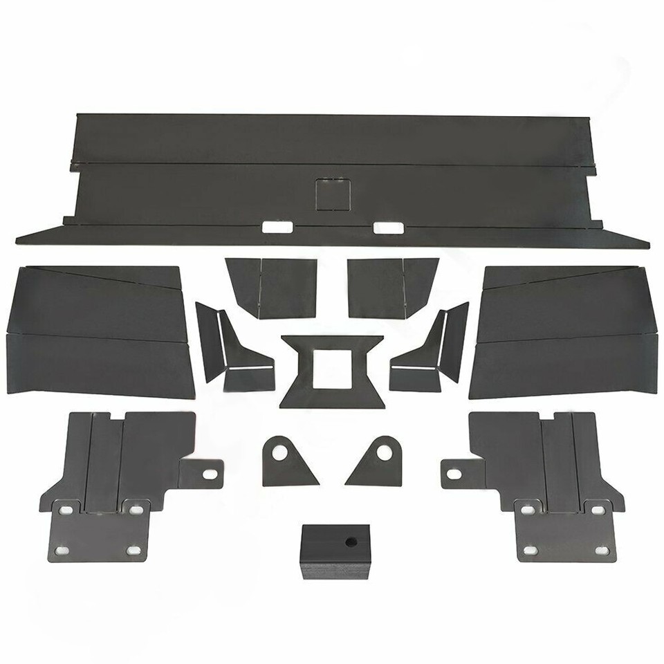 DIY Rear Bumper Complete Metal Kit Winch Bumper for 1984-2001 Jeep ...