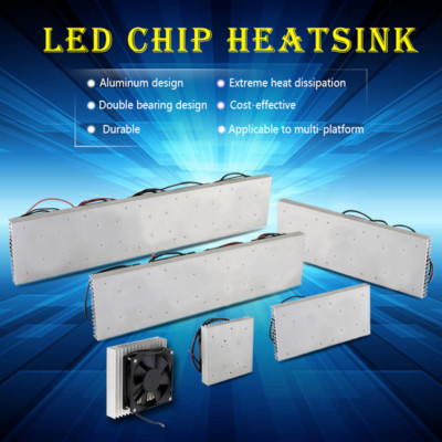 50W 100W 200W 300W 600W LED aluminum Heatsink radiator with fan led ...