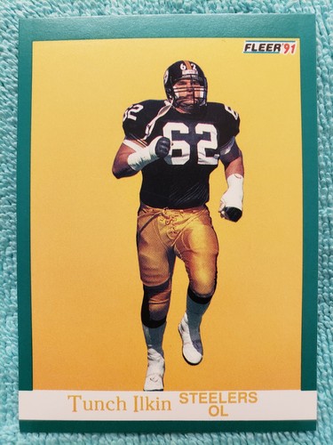 1991 FLEER TUNCH ILKIN #162 PITTSBURGH STEELERS | eBay.de