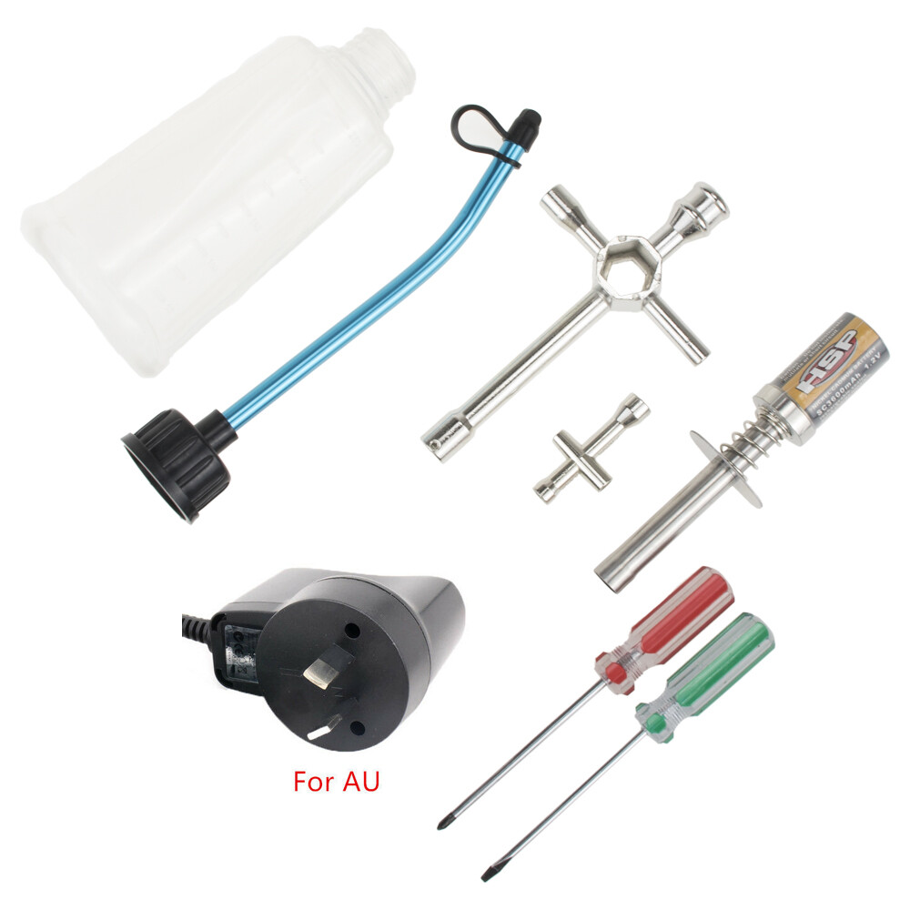 RC Nitro Gas Starter Kit AU Charger Glow Plug Igniter 80143 for RC ...