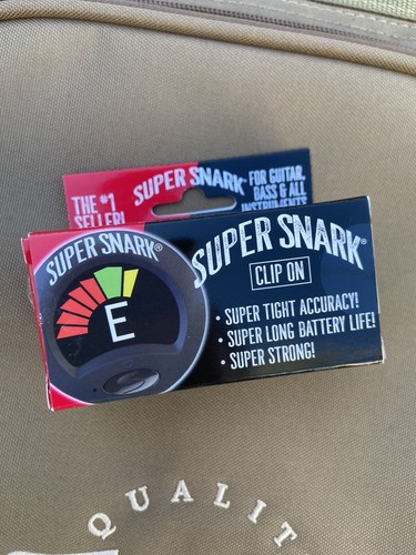 Snark Super Snark Rechargeable Tuner Black SS-RE | eBay