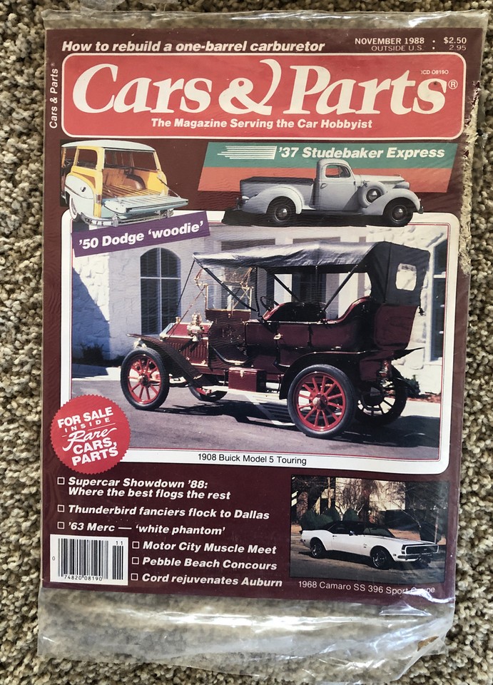 7- Cars and Parts Magazines from 1988 info on 50s & 60s for the Car ...