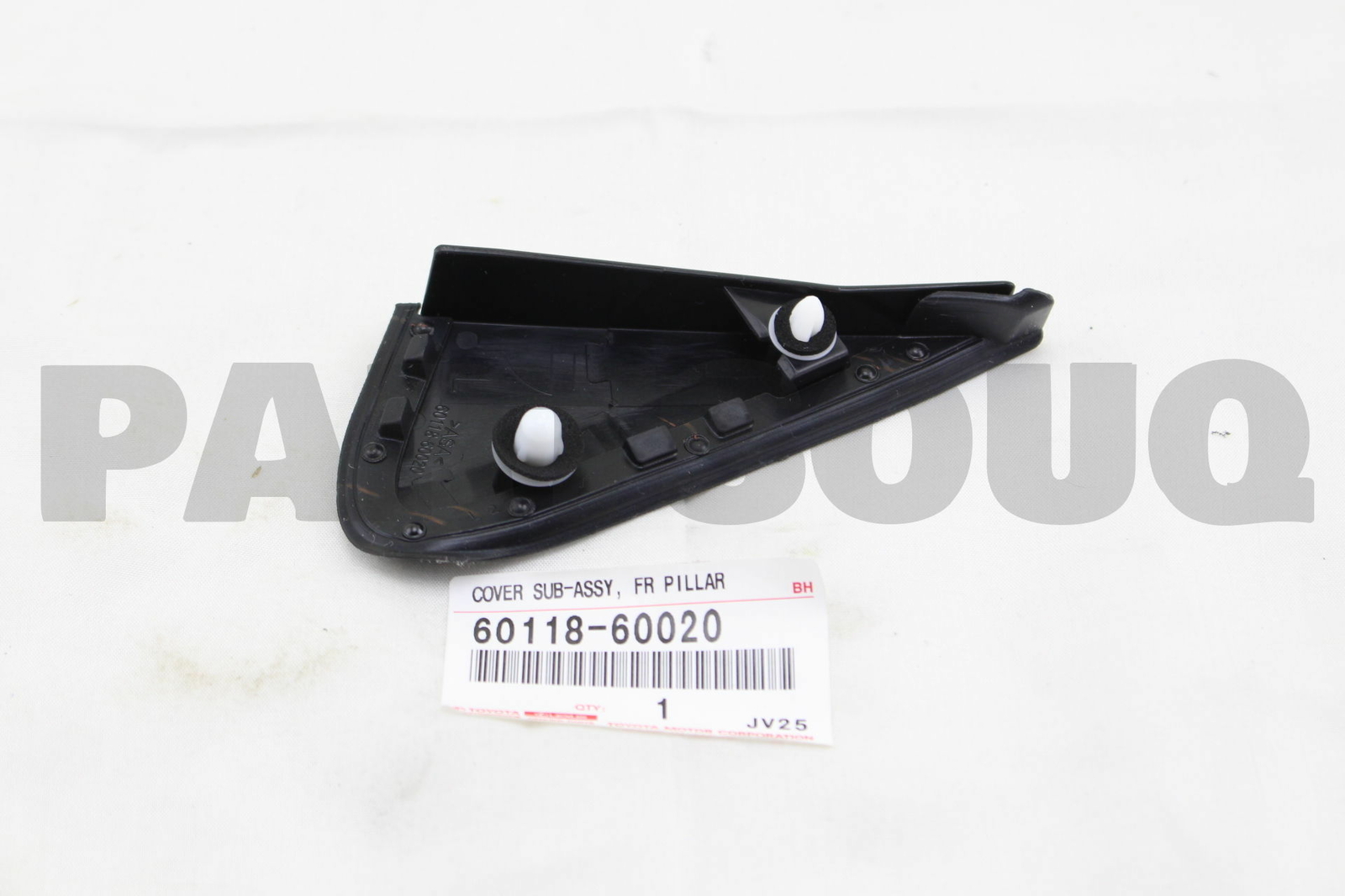 6011860020 Genuine Toyota COVER SUB-ASSY, FRONT PILLAR, UPR LH 60118 ...