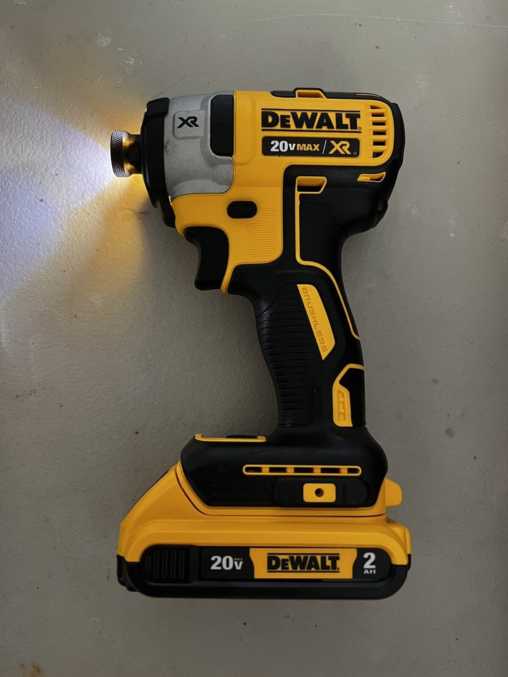 Dewalt 20V MAX* XR Brushless 1/4" 3-Speed Impact Driver Kit DCF887M2 | eBay