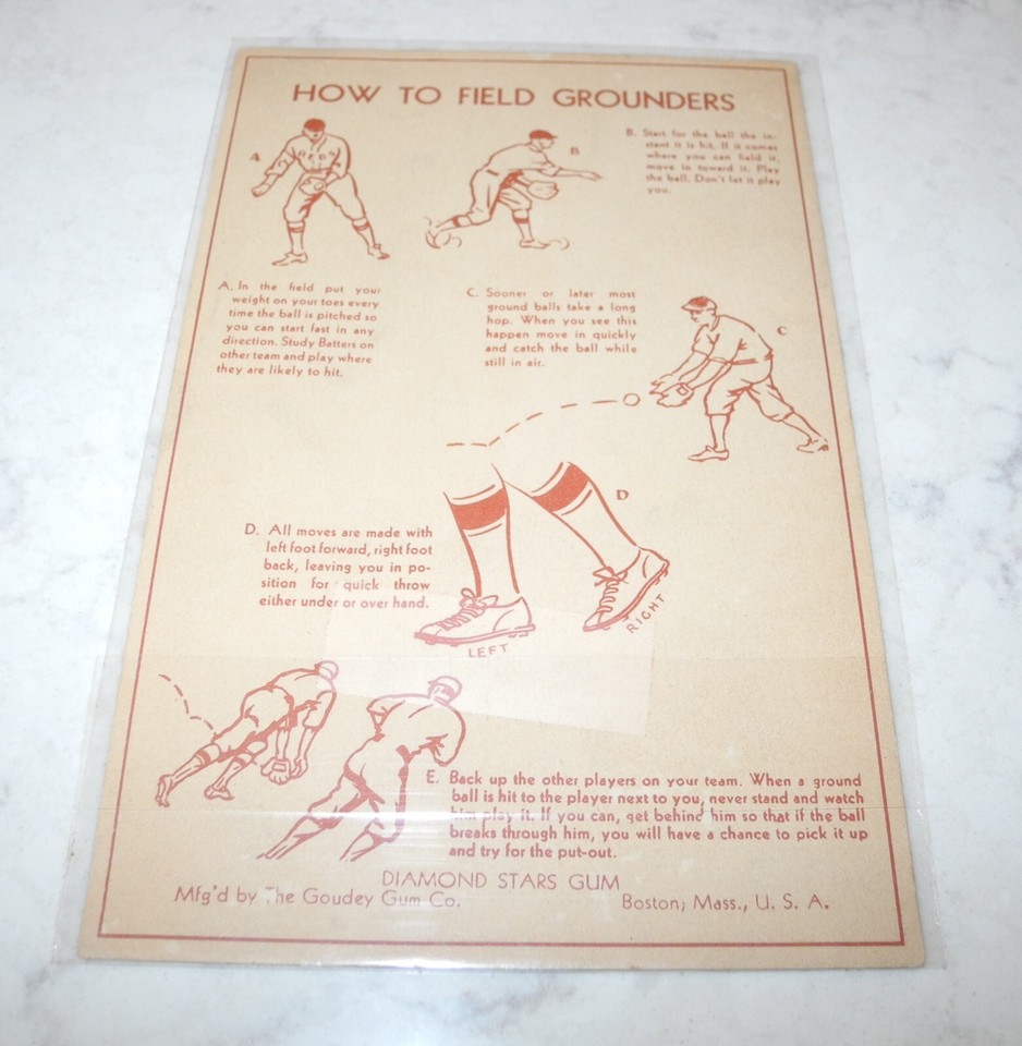 1939 R303-B Goudey Premiums B&W Baseball Photo Picture Arky Vaughan ...