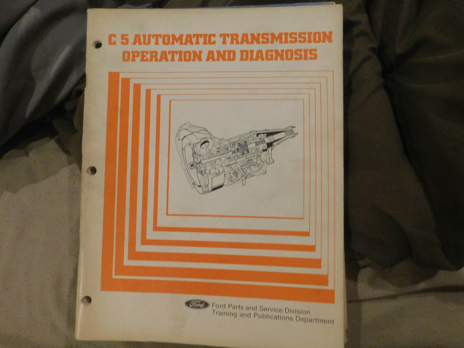 FORD C5 AUTOMATIC TRANSMISSION OPERATION AND DIAGNOSIS SHOP SERVICE ...