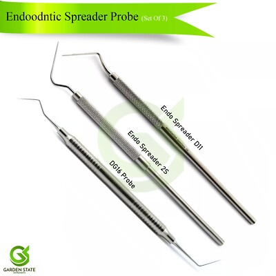 Endodontic Root Canal Spreader D11/2S Explorer Probe Dental Instruments ...