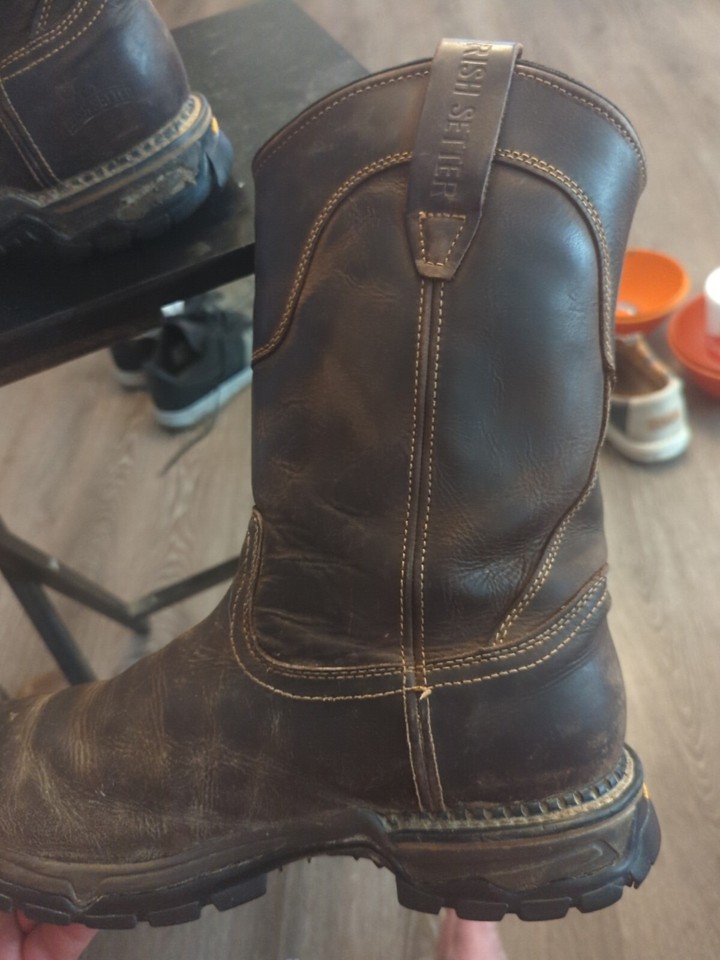 Irish Setter 83907 Two Harbors Waterproof Soft Toe Work Boots Brown ...