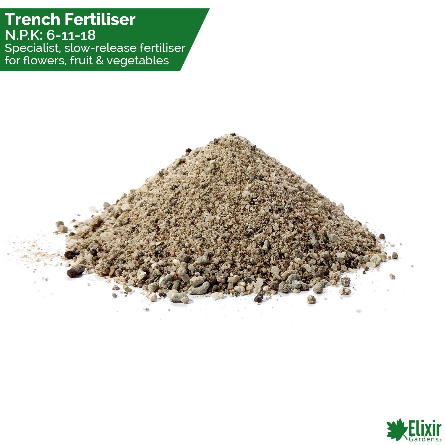 Trench Fertilizer 25kg Bag | 6-11-18 | Soil Enricher & Plant/Vegetable ...