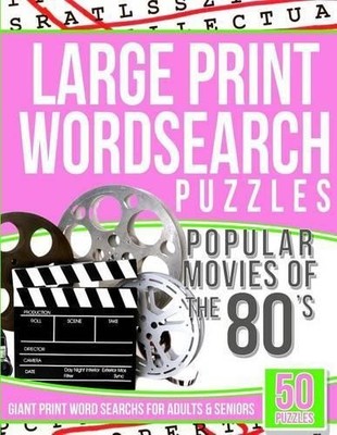 Word Search Puz Large Print Wordsearch Puzzles Popular Movies of the ...