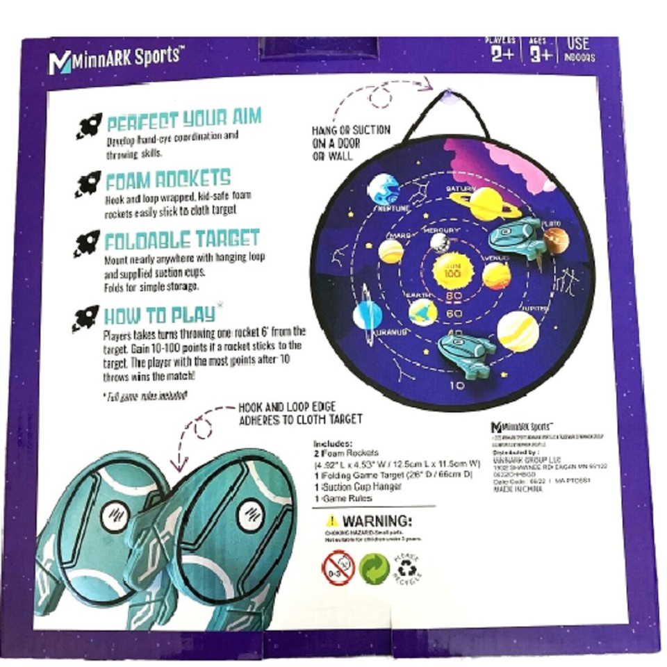 MinnArk PLANETARY ROCKET TOSS GAME 2+ Players Age 3+ ~ New in Box | eBay