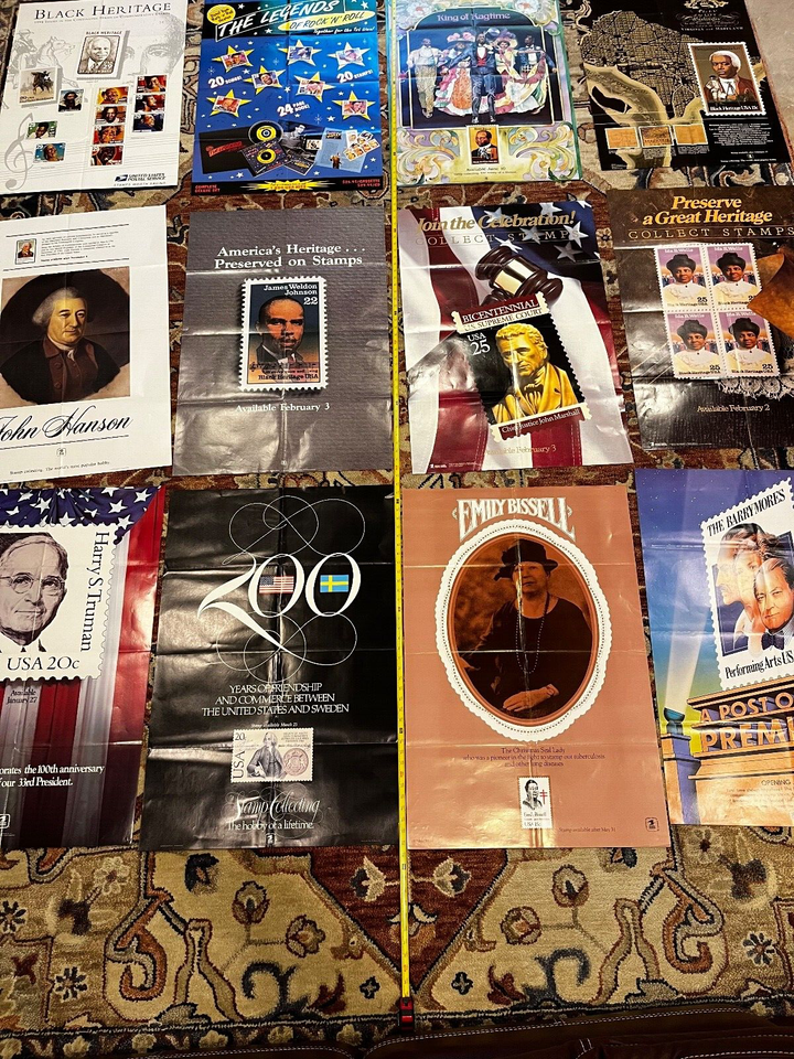 USPS Office Bulletin 41 Posters FAMOUS PEOPLE !! | eBay