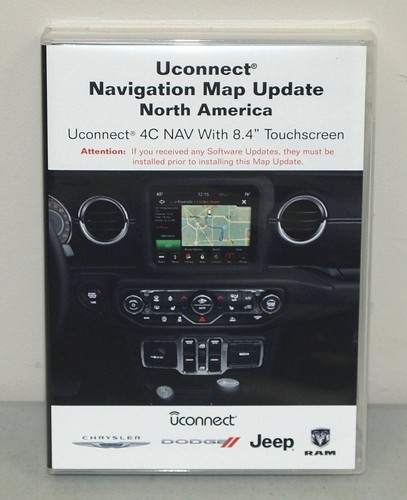 Uconnect 4C Navigation Map and Firmware Software Update (North America ...