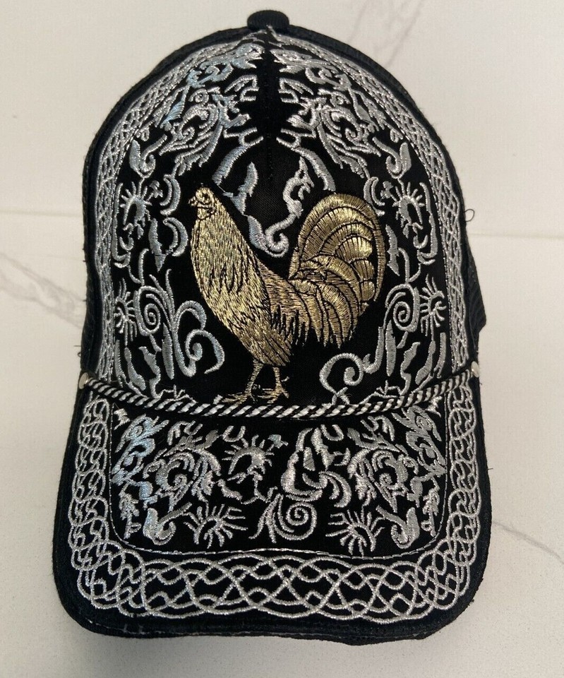 Silver Color Plated Hat Artisanal MeshBack Gris Gorra Artesanal ...