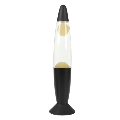 Itotal - Color-Changing Led Lava Lamp - Black Base And White Wax (X ...