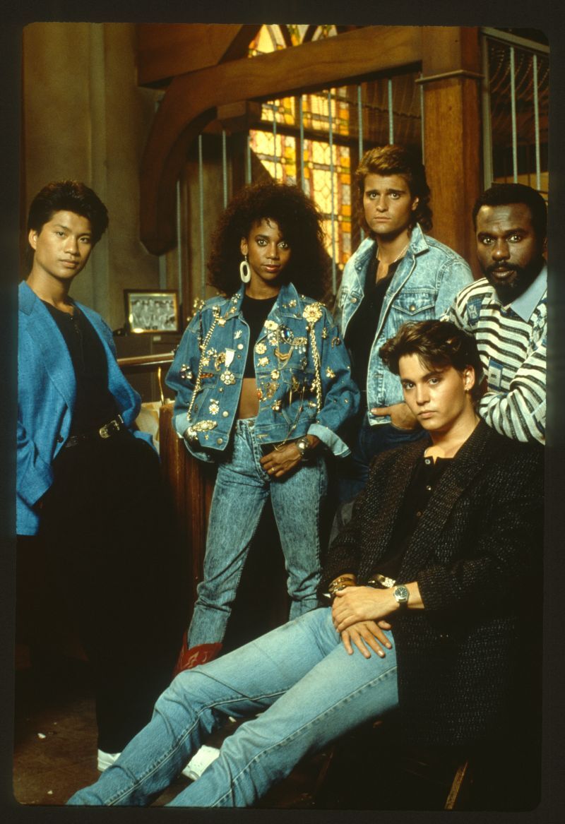 Peter Deluise En Johnny Depp Peter DeLuise