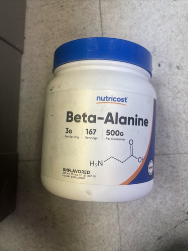 Nutricost Beta Alanine Powder 500 Grams - Pure Beta-Alanine | eBay