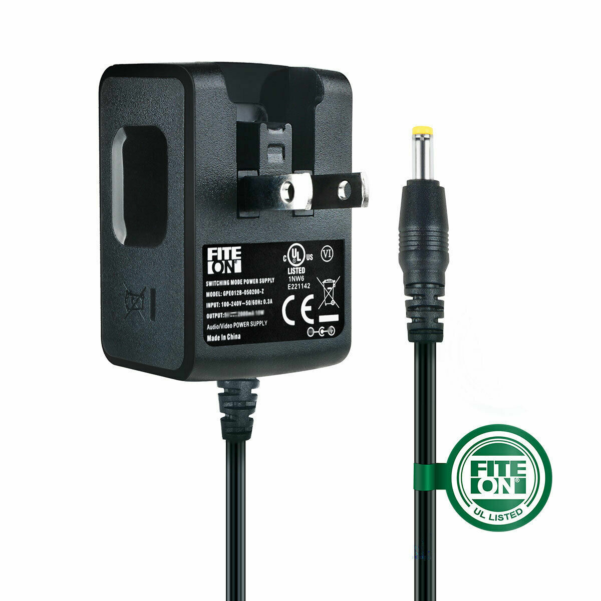 UL 5ft AC Adapter for NIX X08A X080C 8 inch NixPlay 8 Digital Photo ...