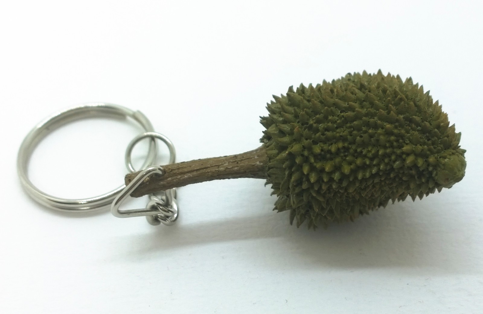 Durian Handmade real fruit keyring Thailand Trip keychain Kitten gifts ...