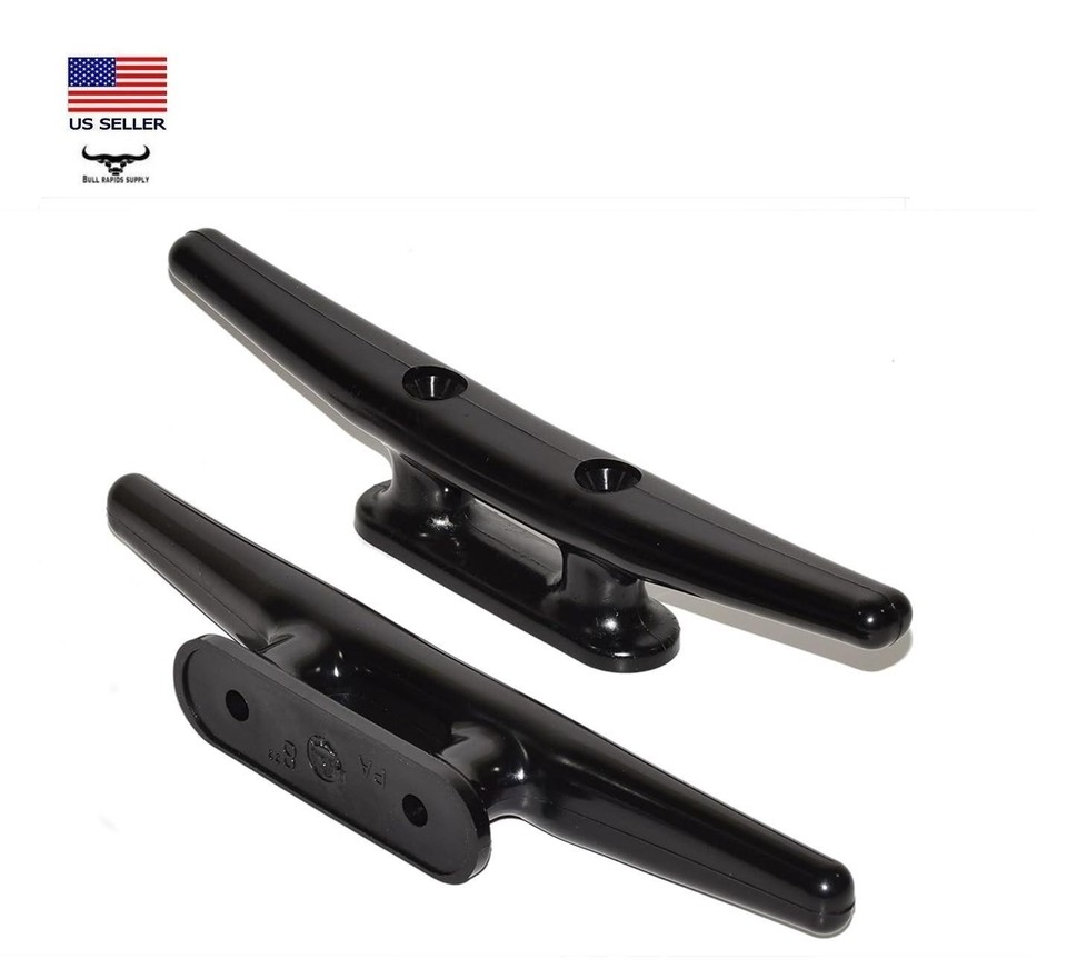 SeaSense 8" Nylon Resin Dock Cleat Multipurpose Rope Tie Down Anchor ...