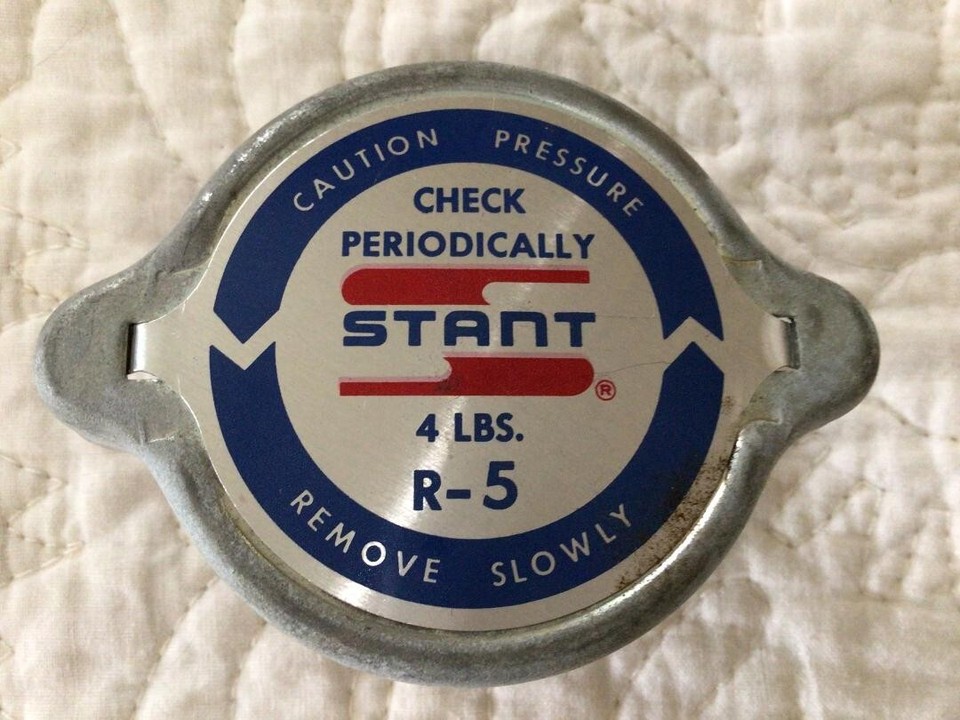 Stant # R5 Radiator Cap ( 4 lbs. pressure, fits 1" deep neck ) | eBay