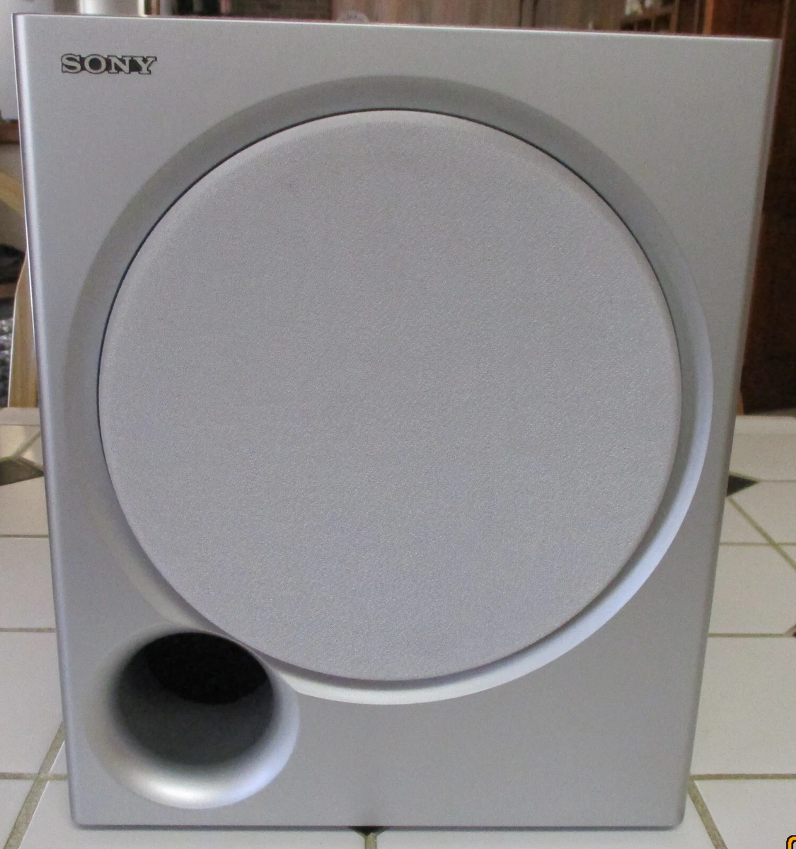 Sony Subwoofer Silver